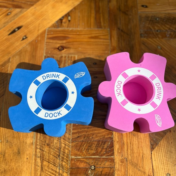 Other | Drink Docks Interlocking Floating Coasters | Poshmark